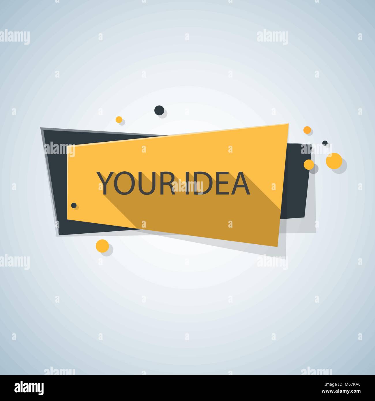 Paper banner - business infographic Stock Vector Image & Art - Alamy