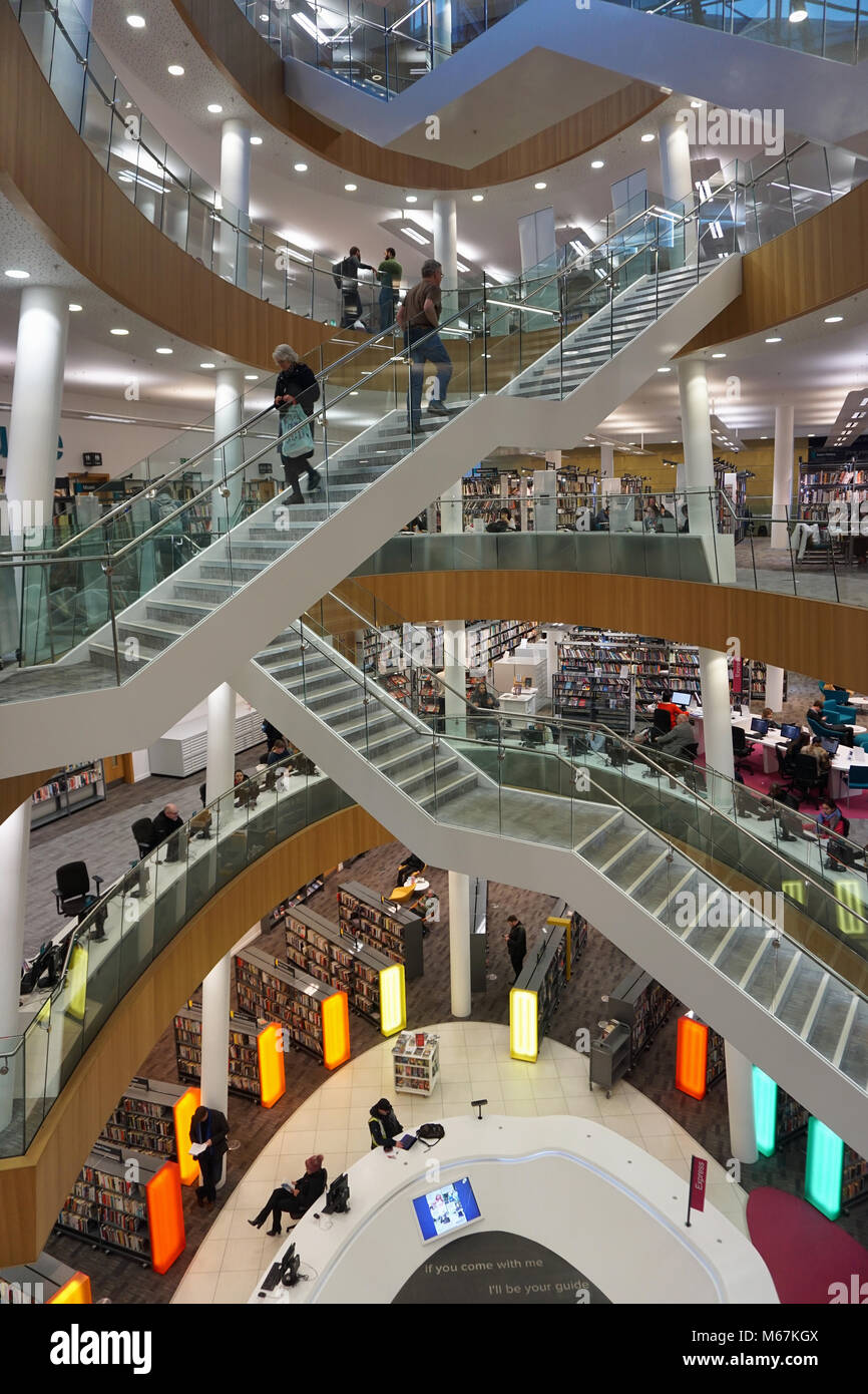 Central Library, Liverpool Stock Photo - Alamy