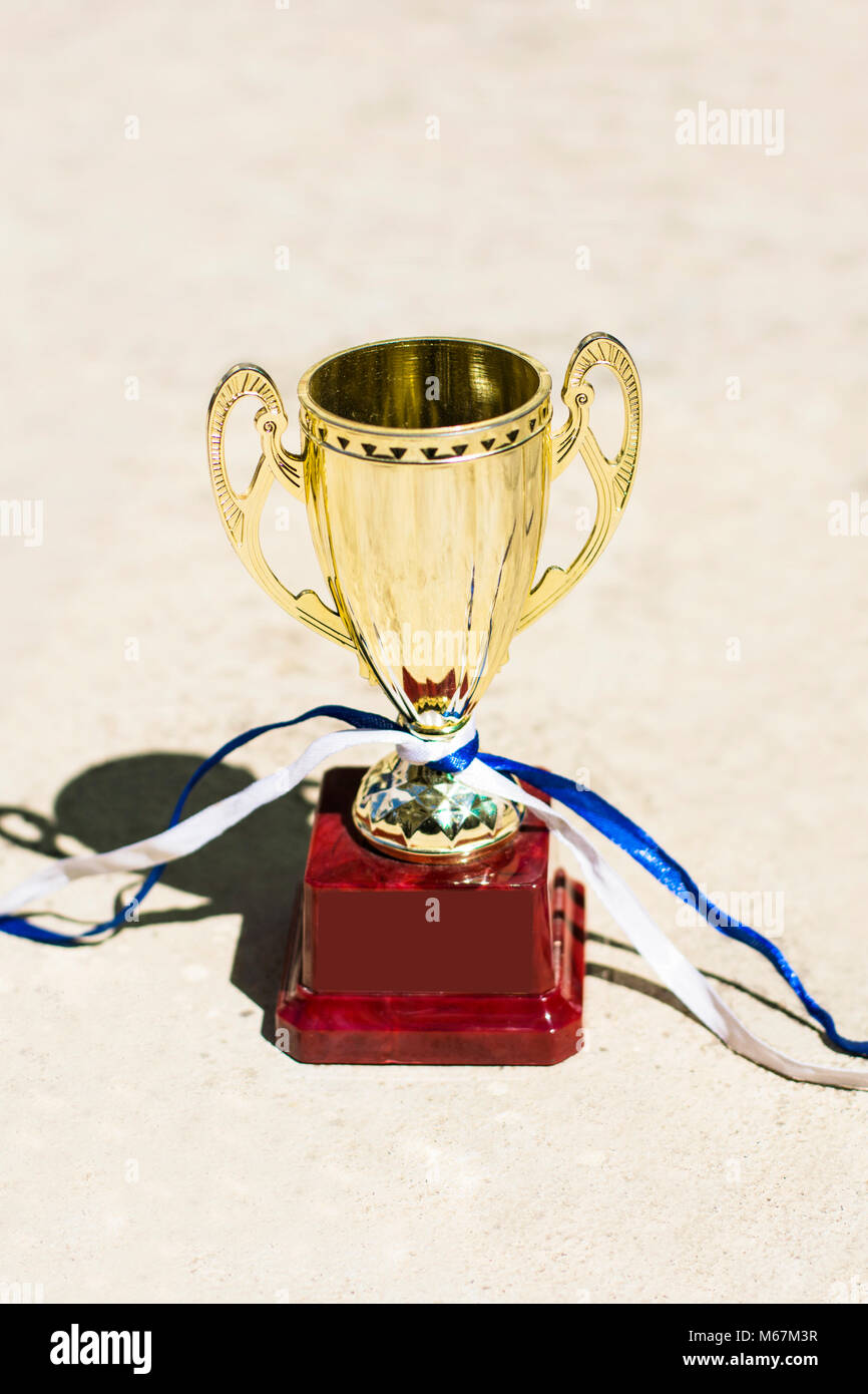 Golden trophy hi-res stock photography and images - Alamy
