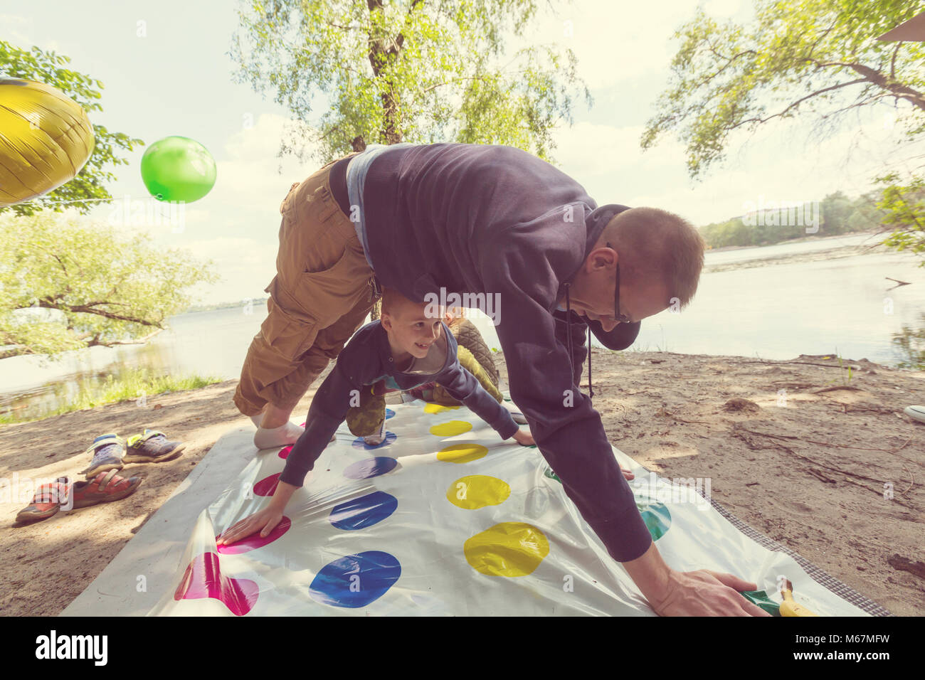 Twister game hi-res stock photography and images - Alamy