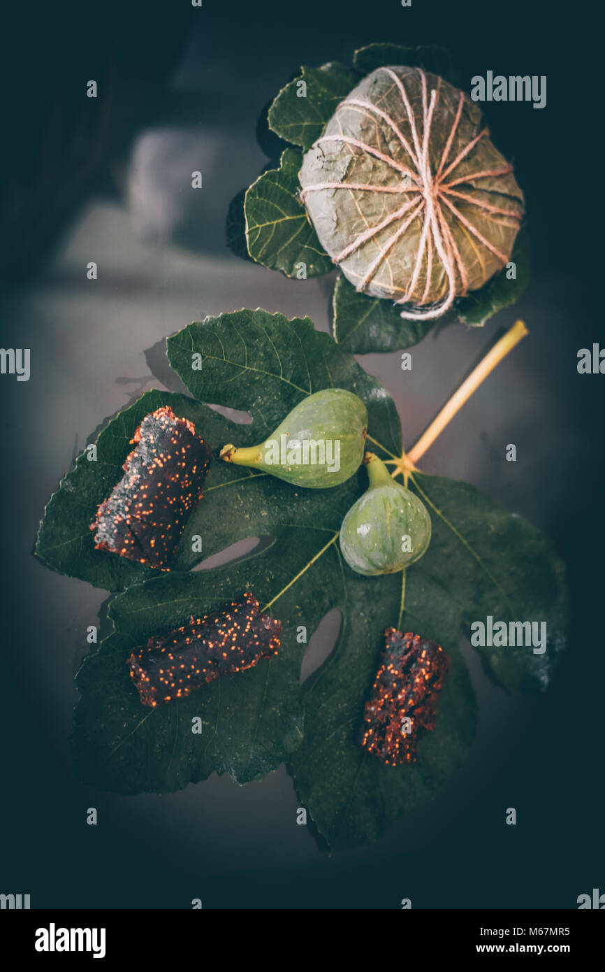 In Corfu dried figs is the raw material for the famous sykomaida which ...