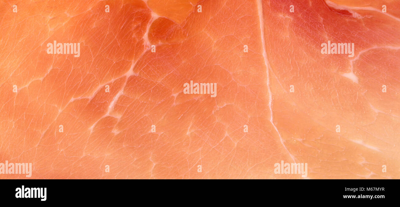 red ham meat background close up Stock Photo - Alamy