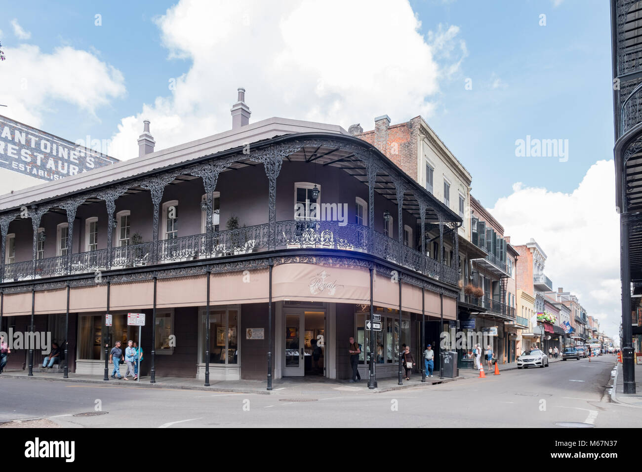 New Orleans, FEB 21: Historical store at Royal Street on FEB 21,2018 at ...