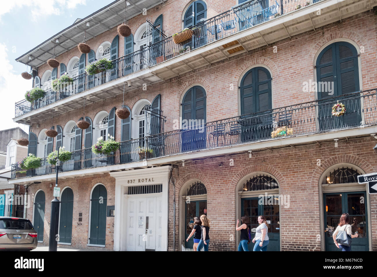 New Orleans, FEB 21: Historical store at Royal Street on FEB 21,2018 at ...