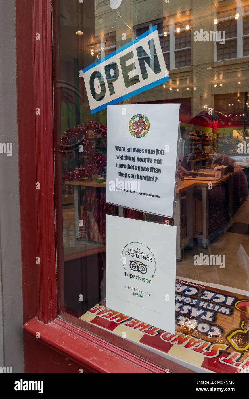 New Orleans, FEB 21: Awesome sign of a store on FEB 21,2018 at New ...