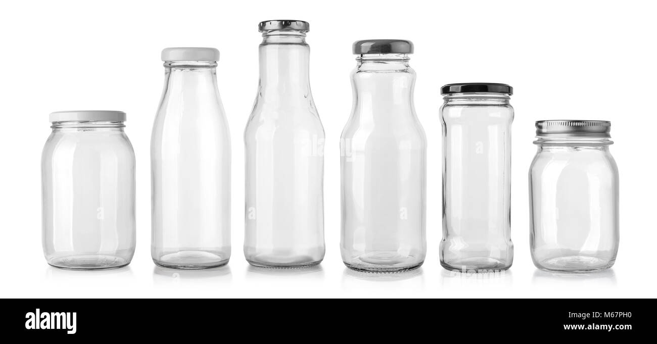 glass bottle isolated on white background Stock Photo - Alamy