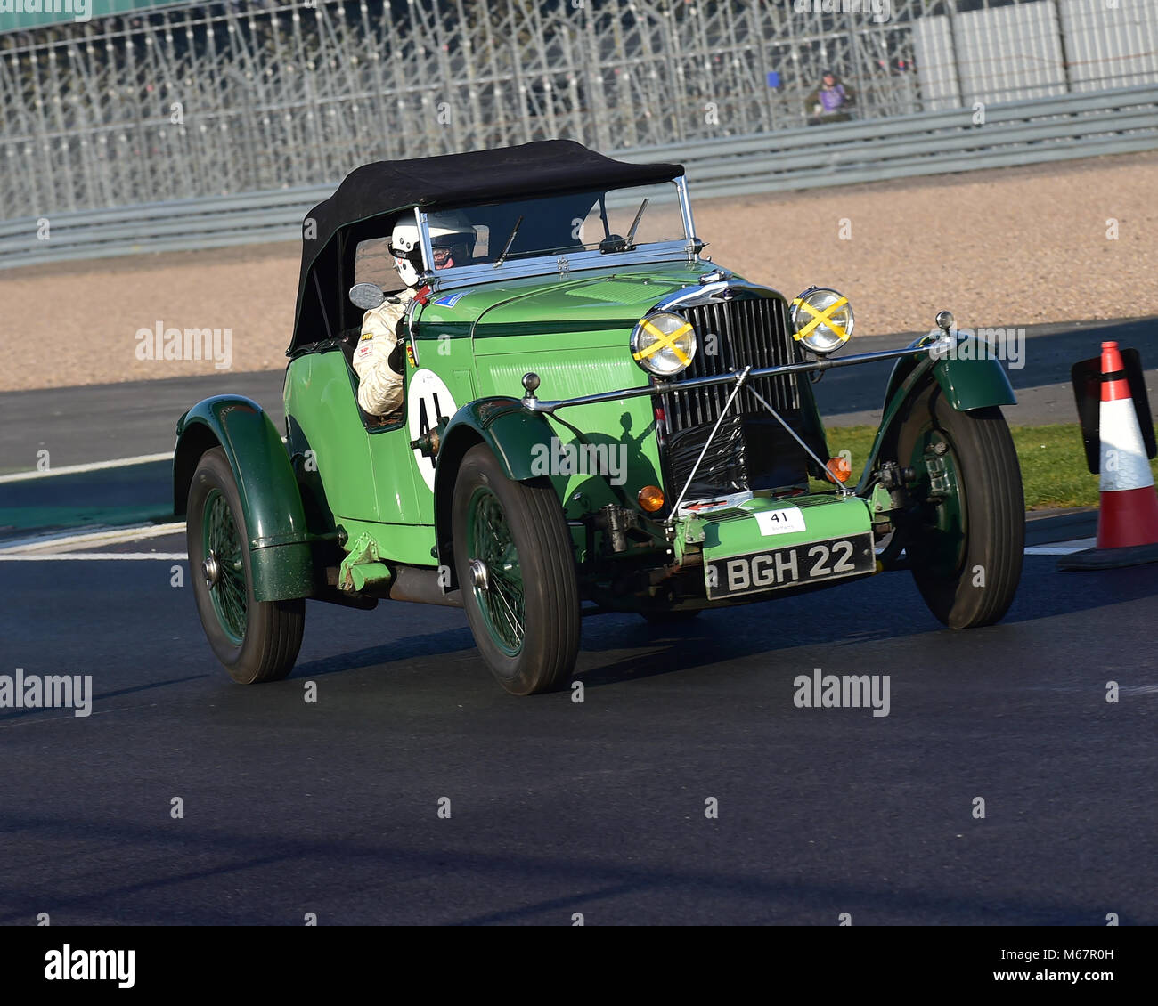 Stephen Curtis, Talbot 105 Tourer, VSCC, Pomeroy Trophy, Silverstone ...