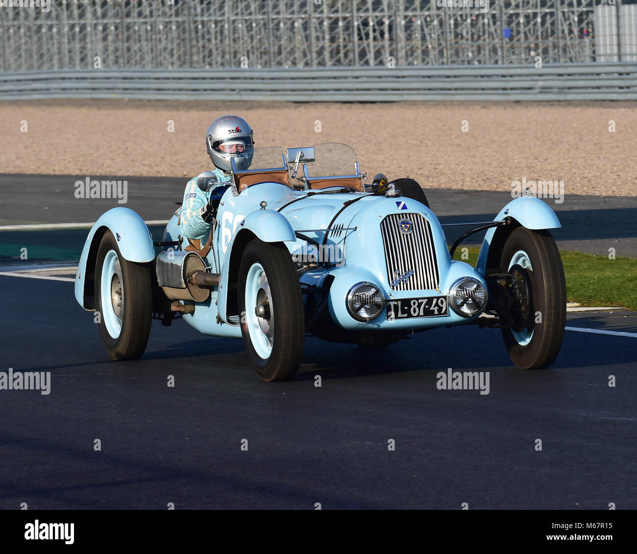 Max Sowerby, Talbot-Lago T120, VSCC, Pomeroy Trophy, Silverstone, 24th ...