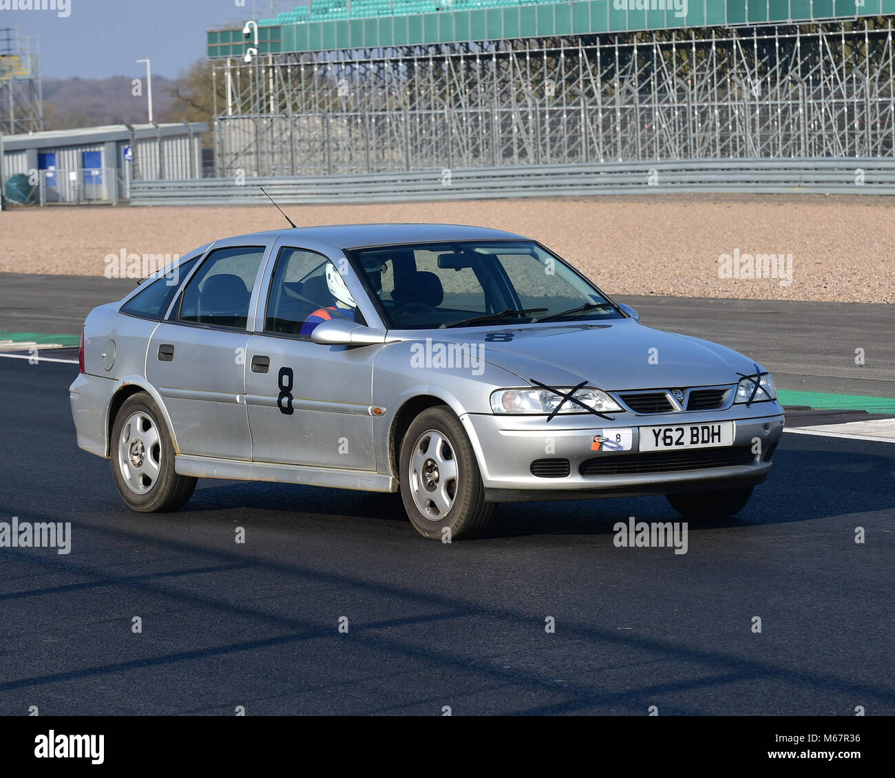 Miss Rebecca Smith, Vauxhall Vectra, VSCC, Pomeroy Trophy, Silverstone ...
