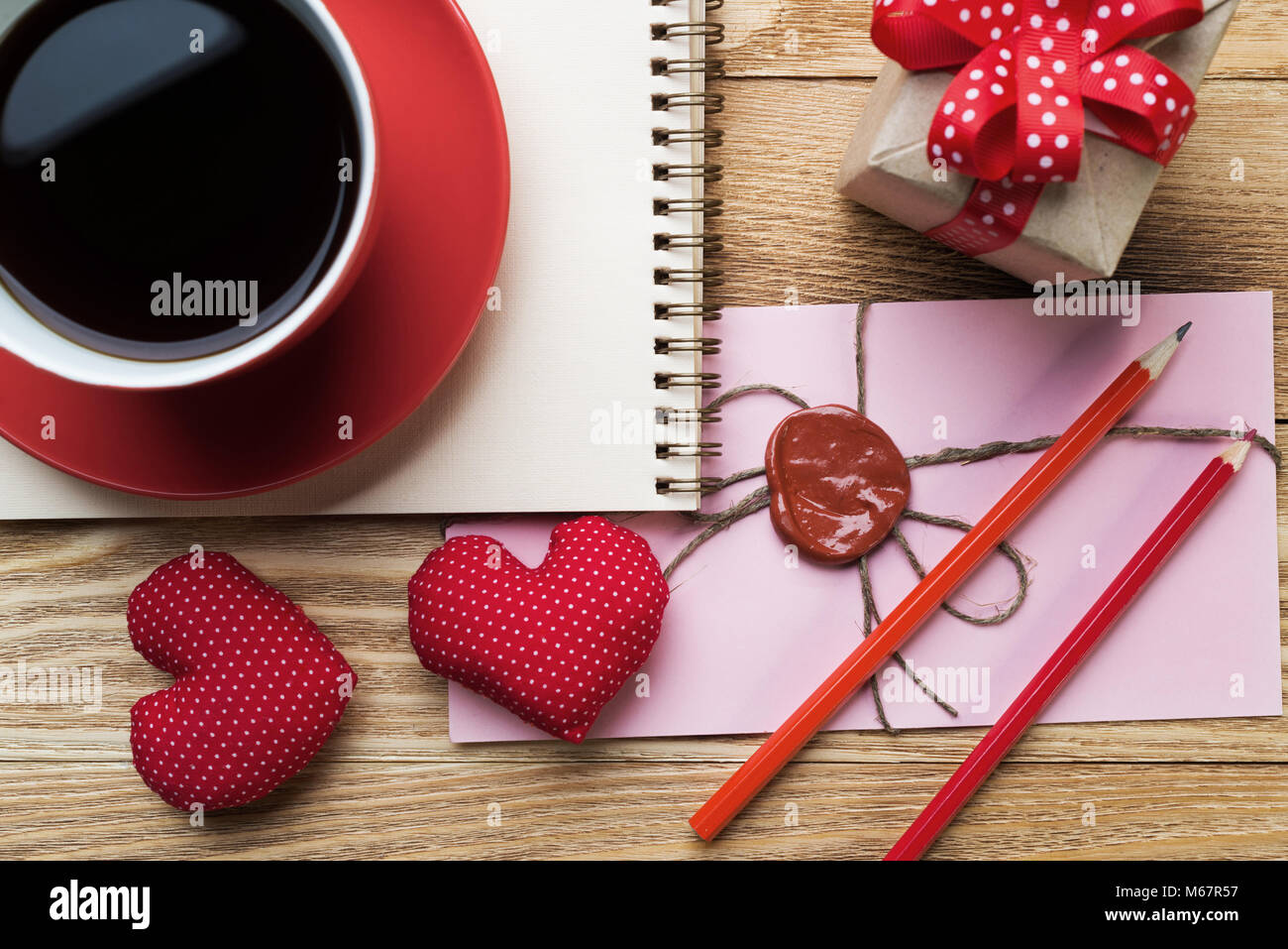 Writing love confession Stock Photo - Alamy