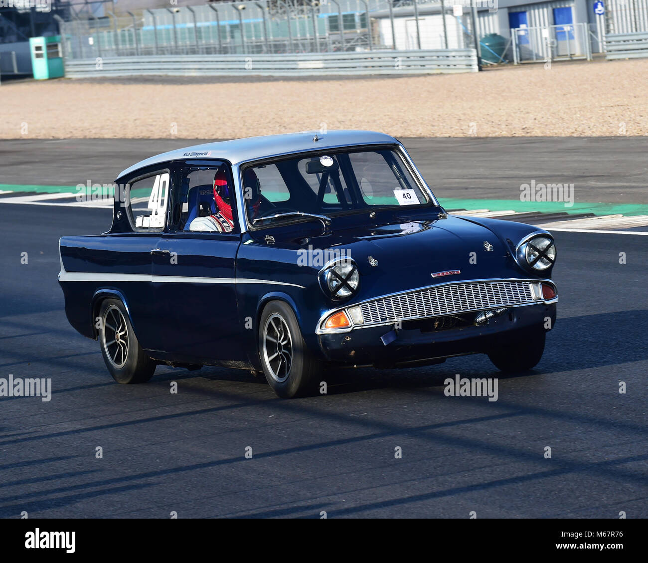 Ford anglia historic race car hi-res stock photography and images - Alamy