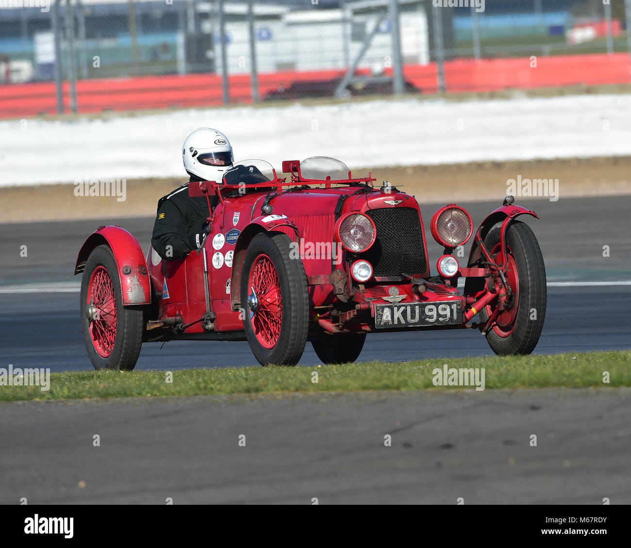 Edward Bradley, Aston Martin Ulster, VSCC, Pomeroy Trophy, Silverstone ...