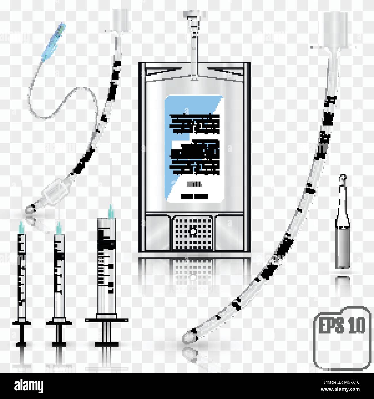 Endotracheal intubation Stock Vector Images - Alamy
