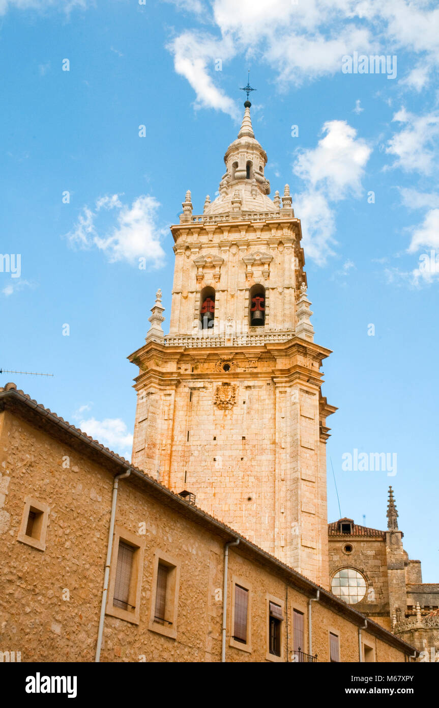 Cathedral of burgo de osma hi-res stock photography and images - Alamy