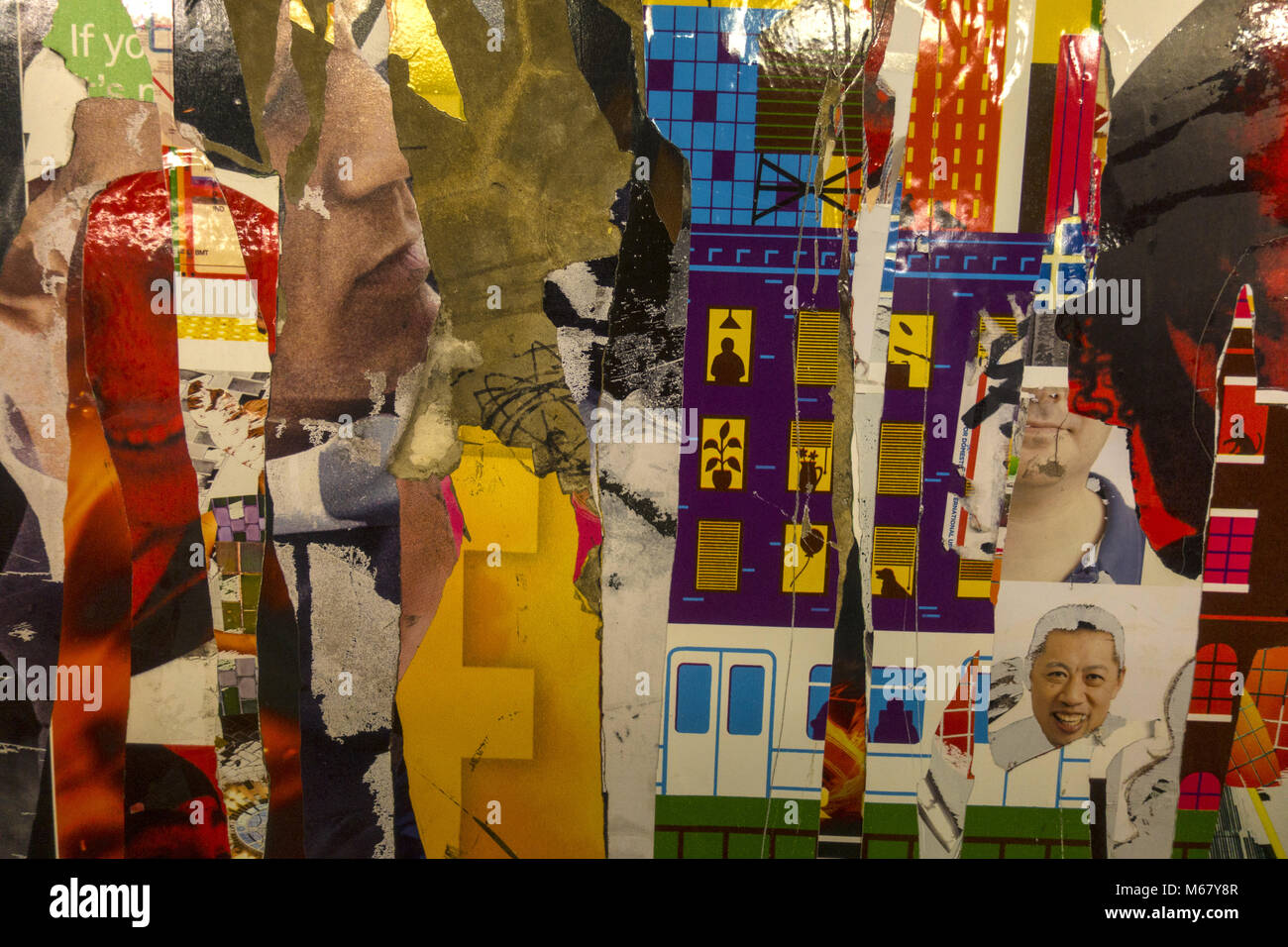 Peeling posters hi-res stock photography and images - Alamy