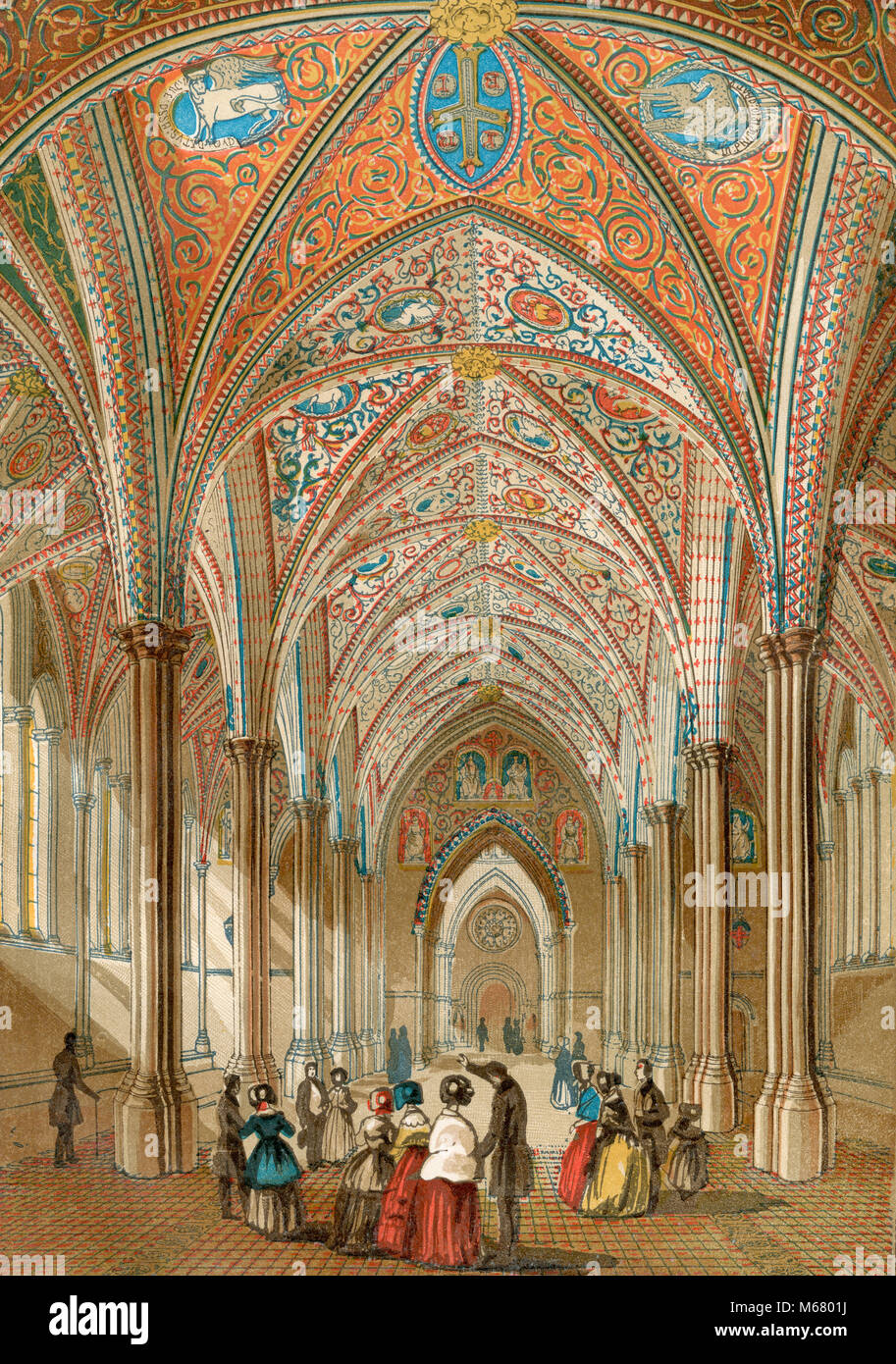 London temple church interior hi-res stock photography and images - Alamy