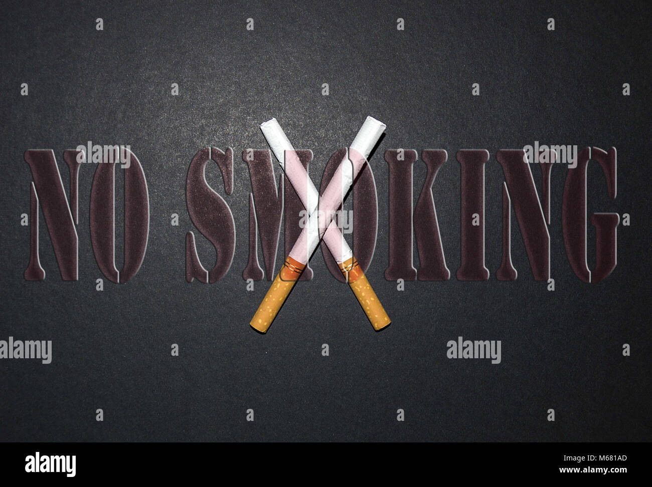 Smoking cancer posters hi-res stock photography and images - Alamy