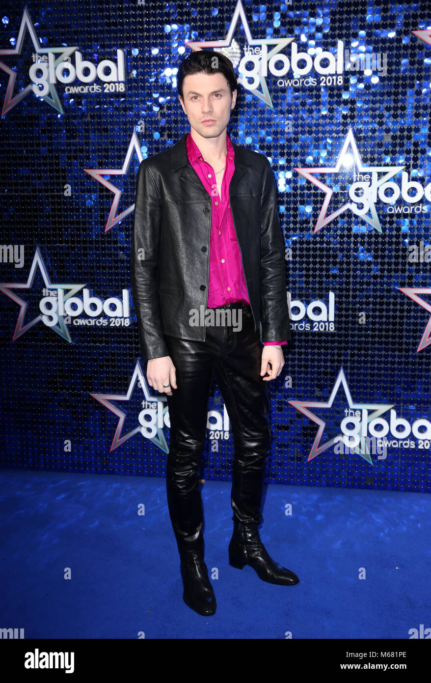 James Bay attending the Global Awards, a brand new awards show hosted ...