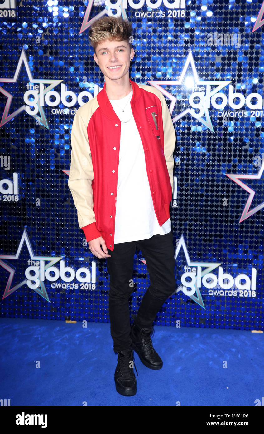 HRVY attending the Global Awards, a brand new awards show hosted by ...