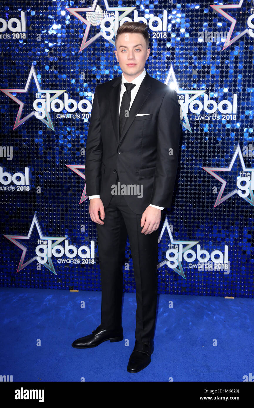 Roman Kemp attending the Global Awards, a brand new awards show hosted ...
