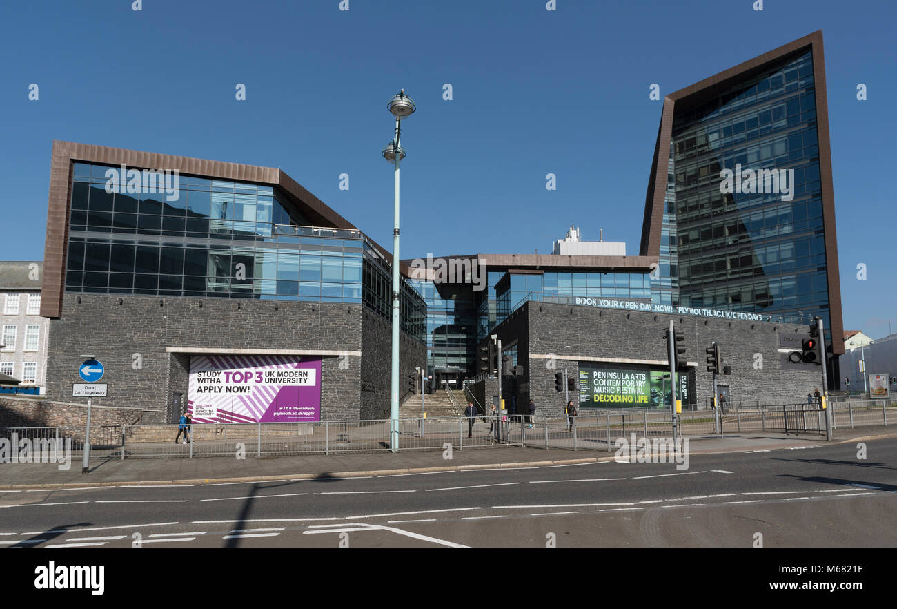 Plymouth uk university hi-res stock photography and images - Alamy