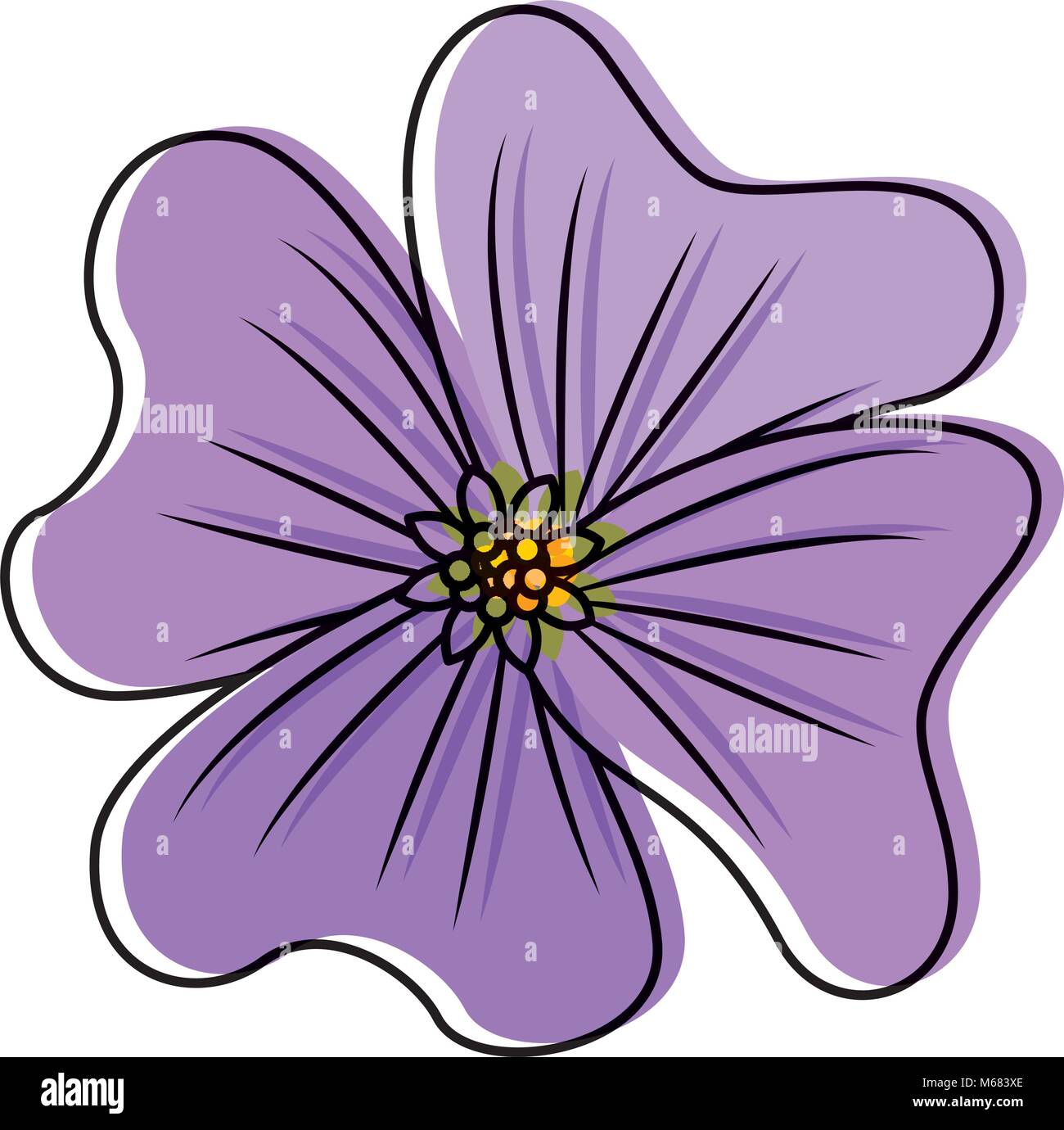 Periwinkle pink Stock Vector Images - Alamy
