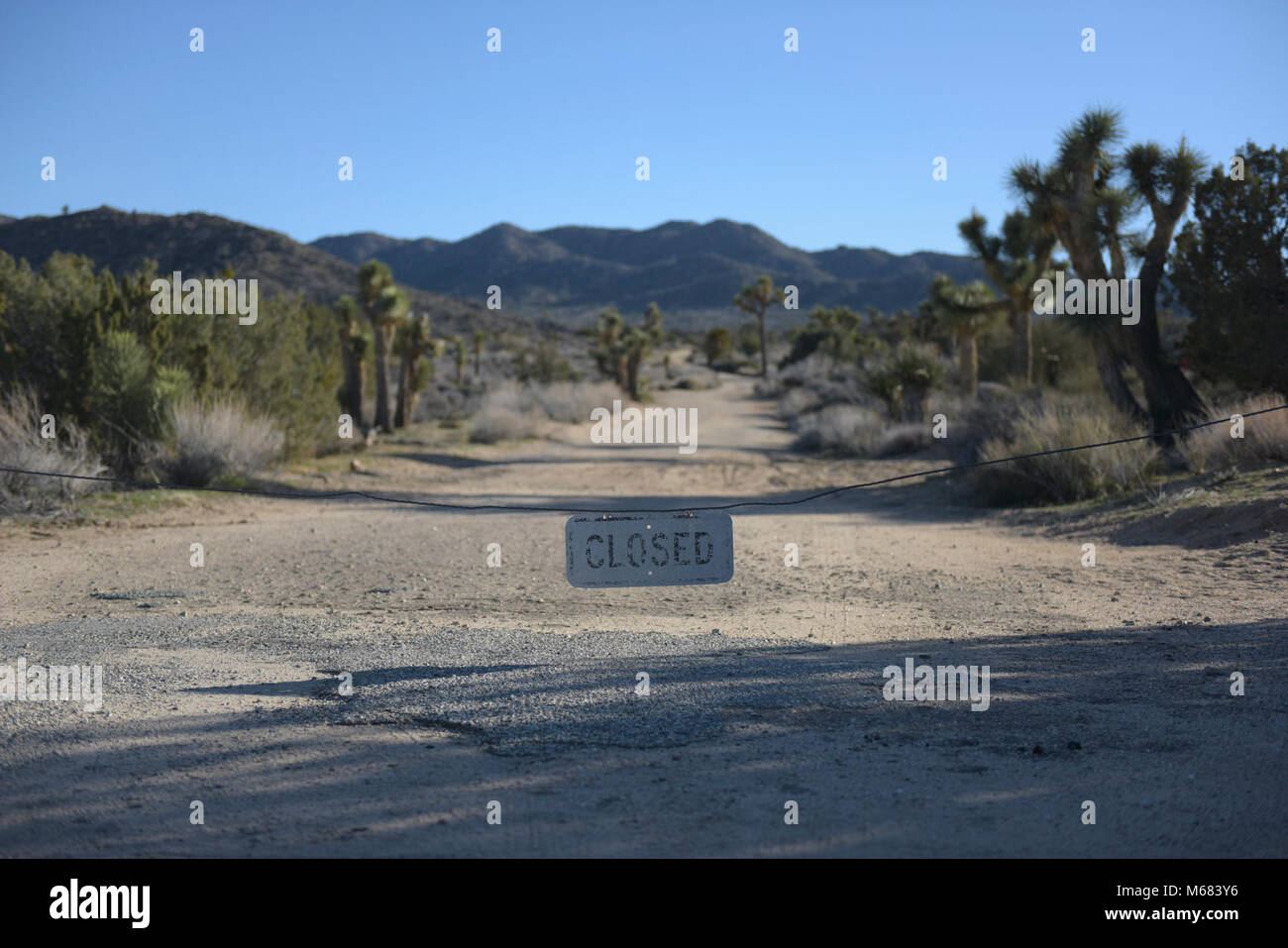 Road Closure Sign Stock Photo - Alamy
