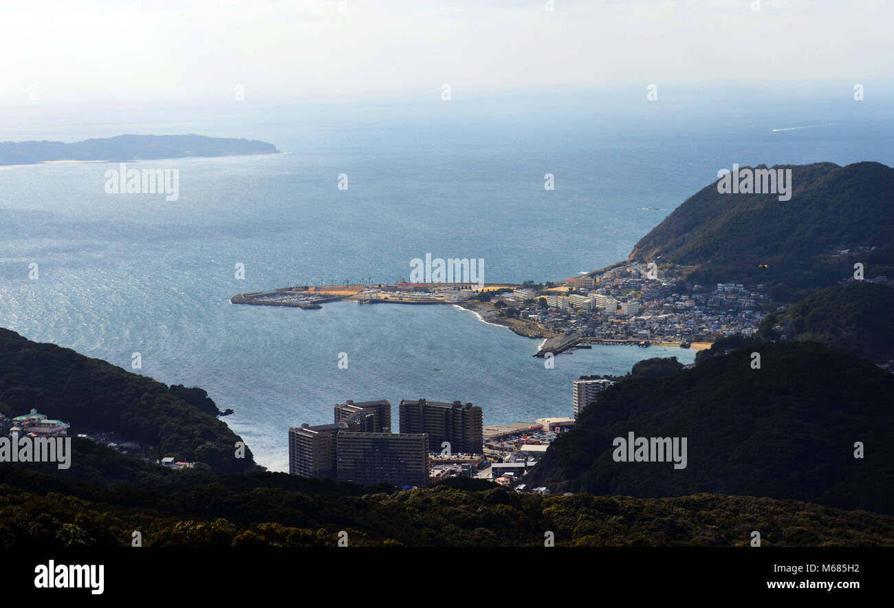 Nagasaki city views as seen from the top of Mount Inasa Stock Photo - Alamy