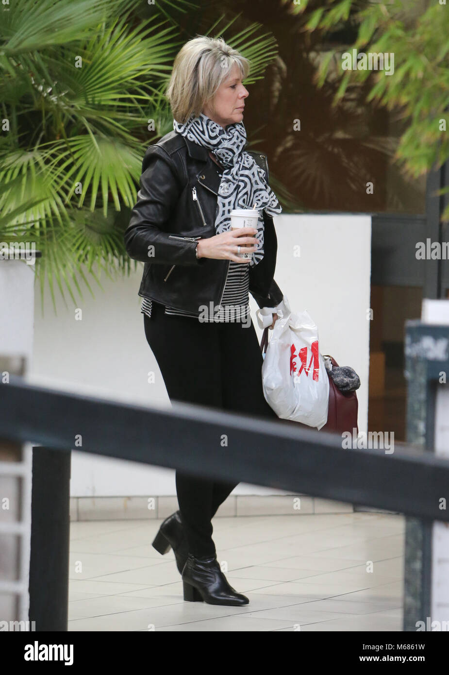 Ruth Langsford outside ITV Studios Featuring: Ruth Langsford Where ...