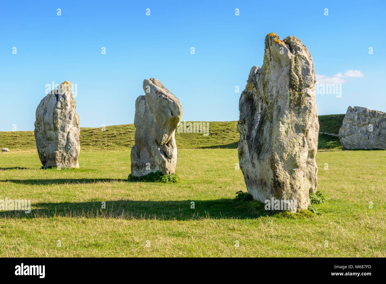 Ancient neolithic and bronze age stone monuments hi-res stock ...
