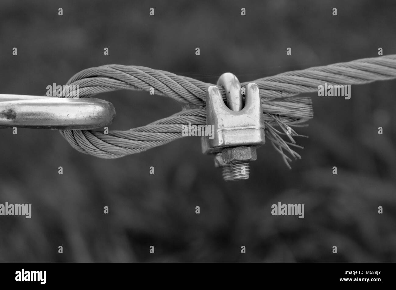 Cable clamps hi-res stock photography and images - Alamy