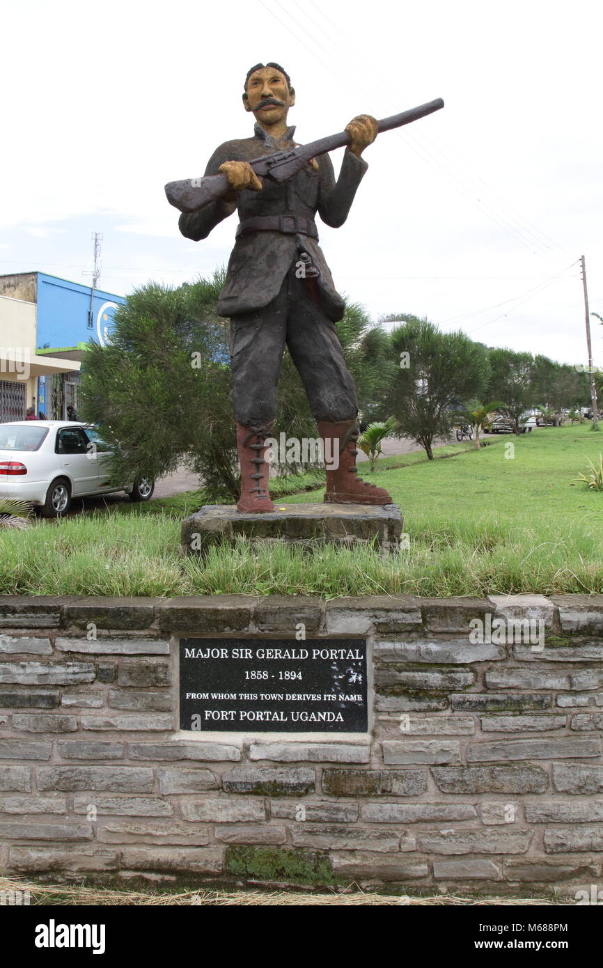 Major Sir Gerald Portal Stock Photo - Alamy