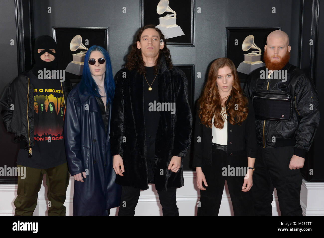60th Annual GRAMMY Awards held at Madison Square Garden Featuring: Code ...