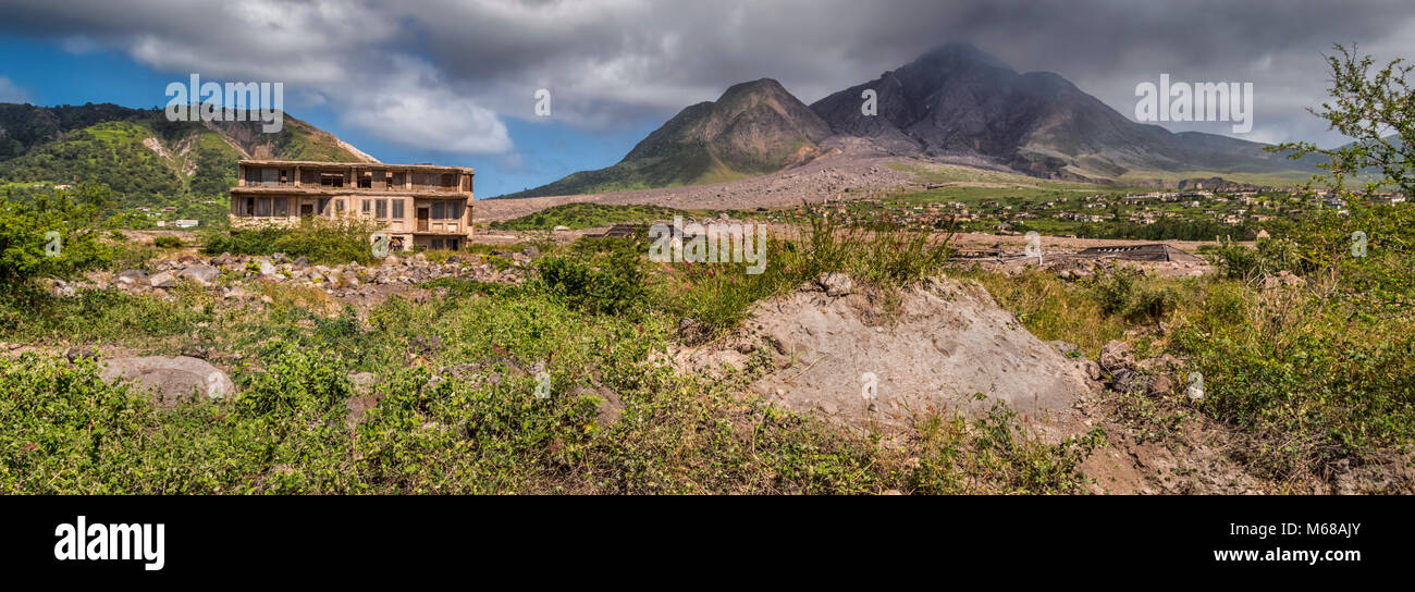 Soufriere hills hi-res stock photography and images - Alamy