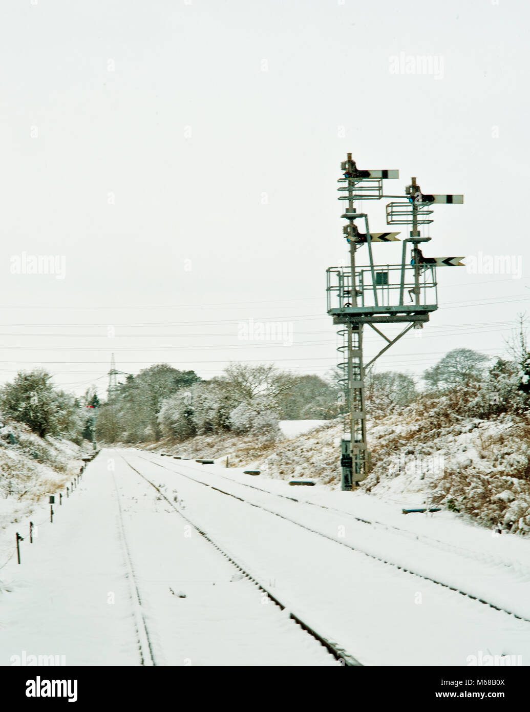 Home and distant signal hi-res stock photography and images - Alamy