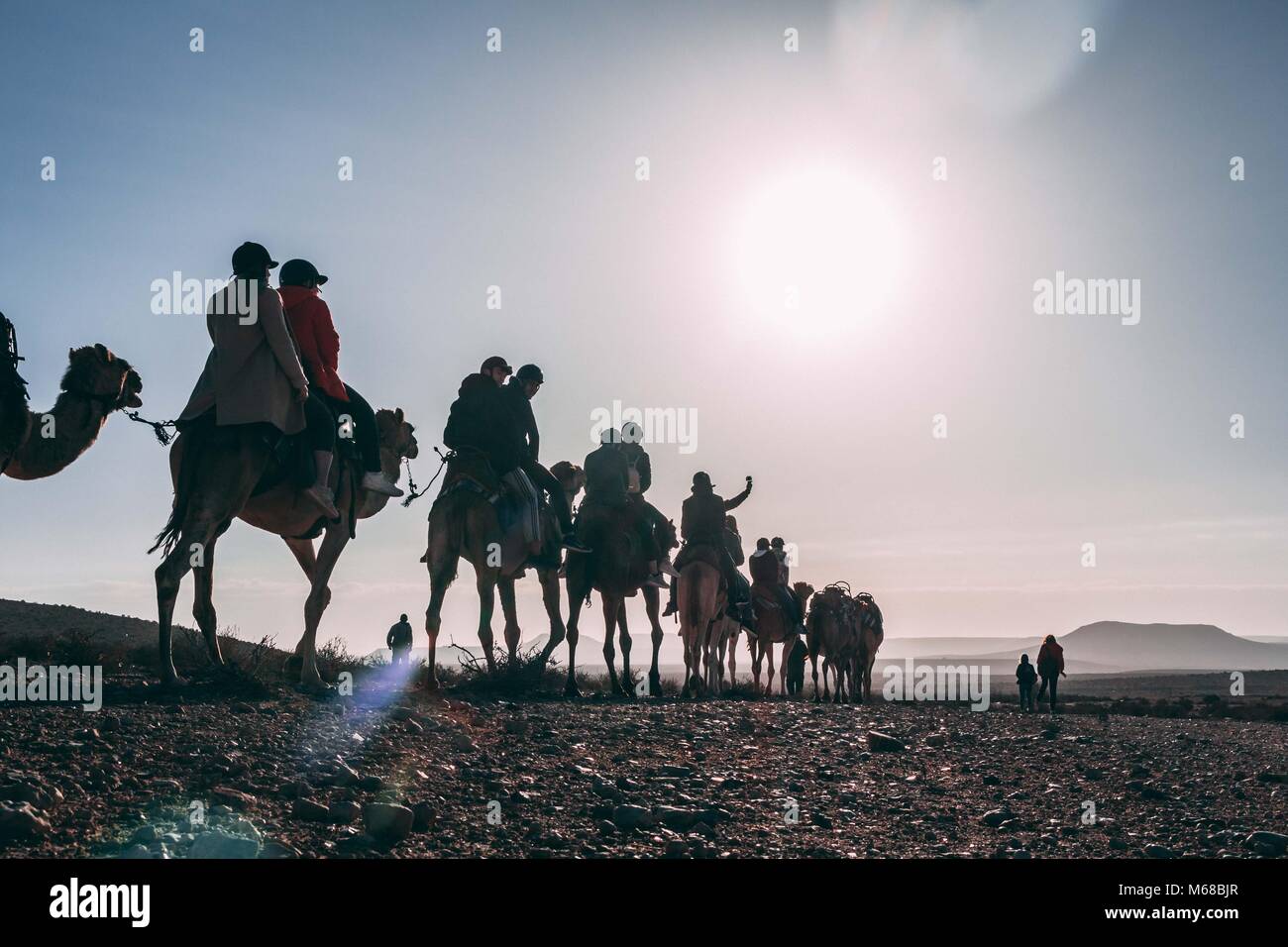 Camel with riders hi-res stock photography and images - Alamy