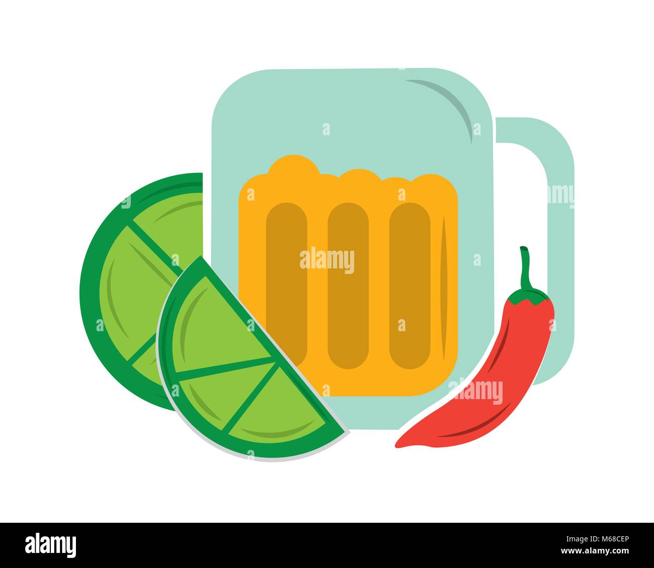 Mex close_up Stock Vector Images - Alamy