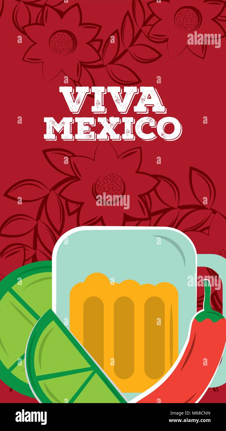 viva mexico vertical banner Stock Vector Image & Art - Alamy