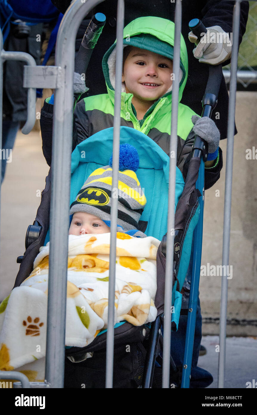 Philadelphia PA / USA. Thousands celebrate teh annual Mummers Day ...