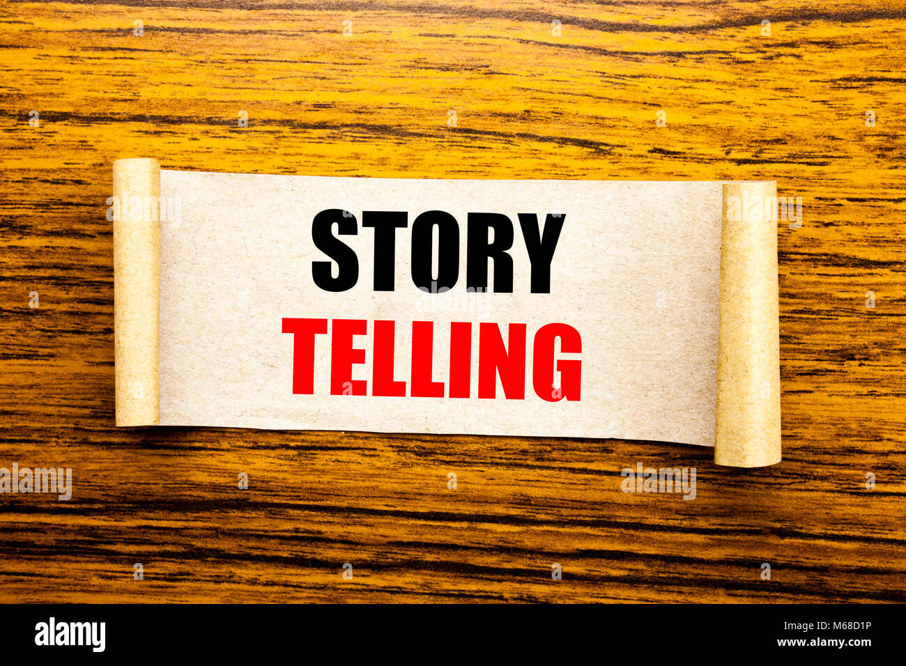 Hand writing text caption inspiration showing Storytelling. Business ...