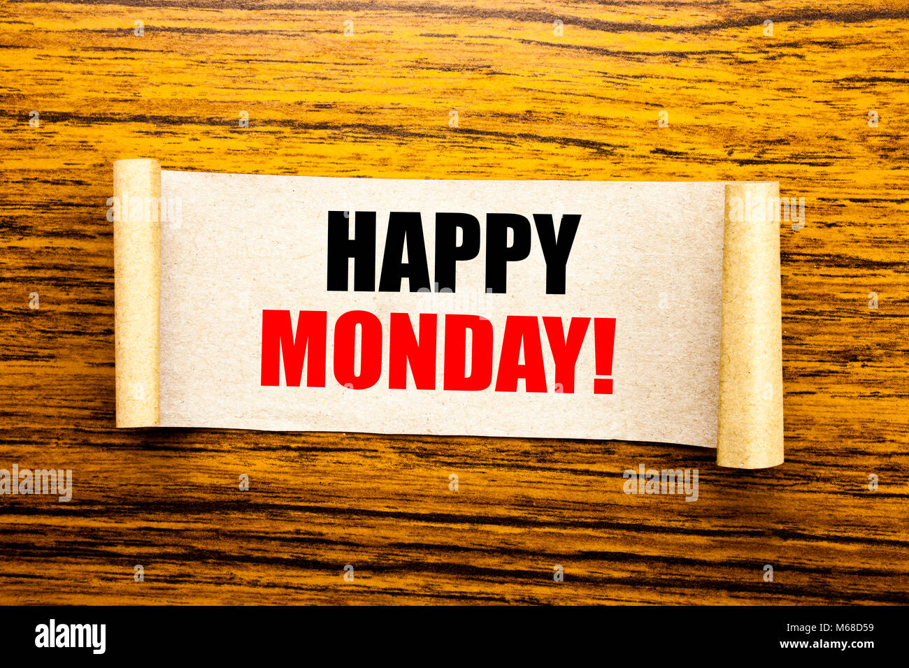 Hand writing text caption inspiration showing Happy Monday . Business ...