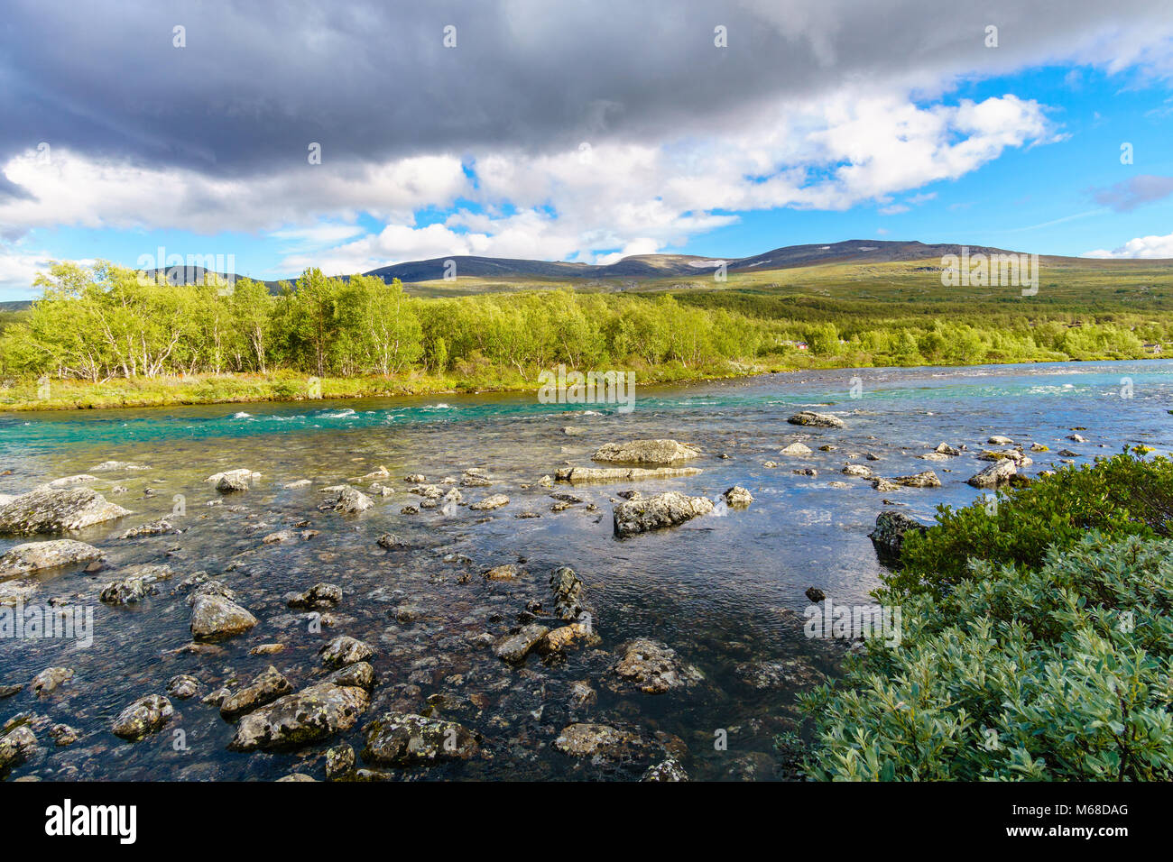 nice mountain stream in norway during hiking Stock Photo - Alamy