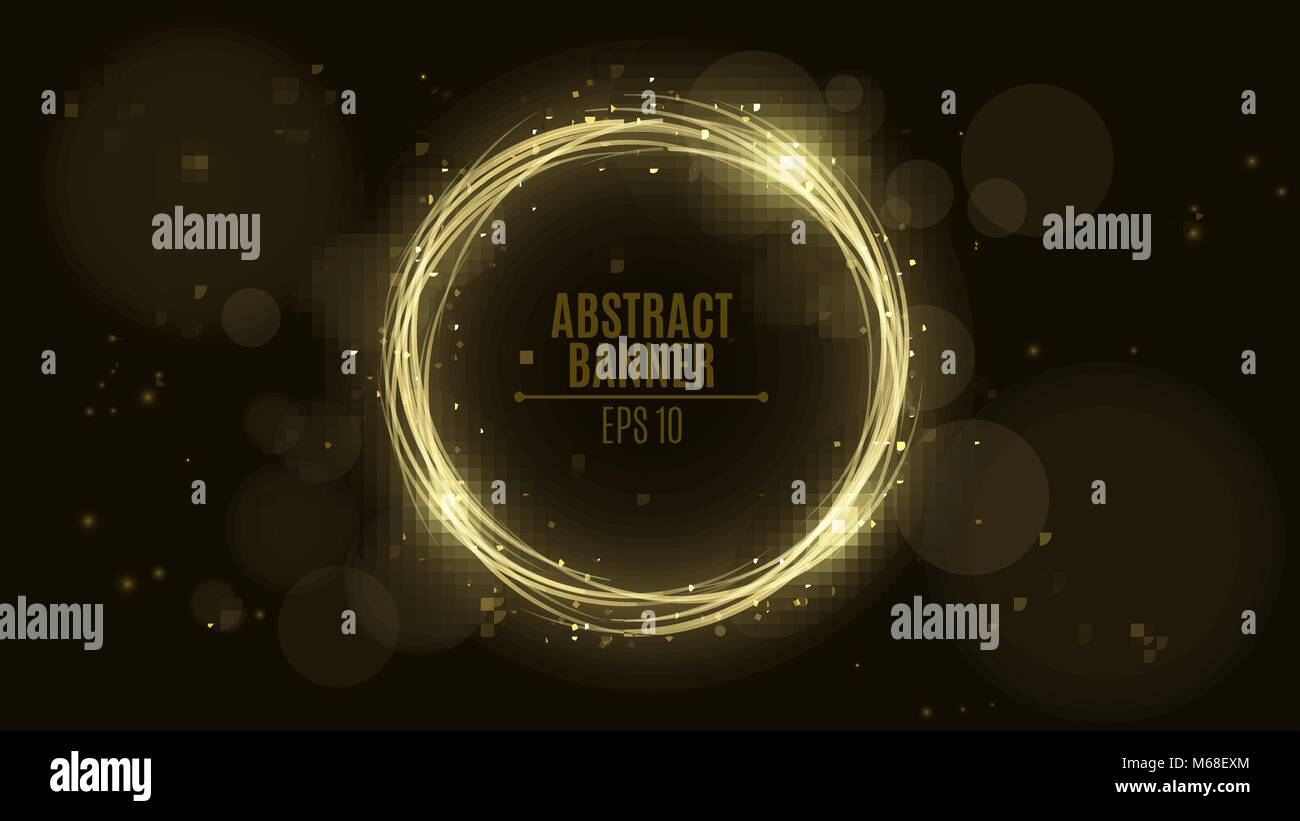 Gold confetti strips hi-res stock photography and images - Alamy