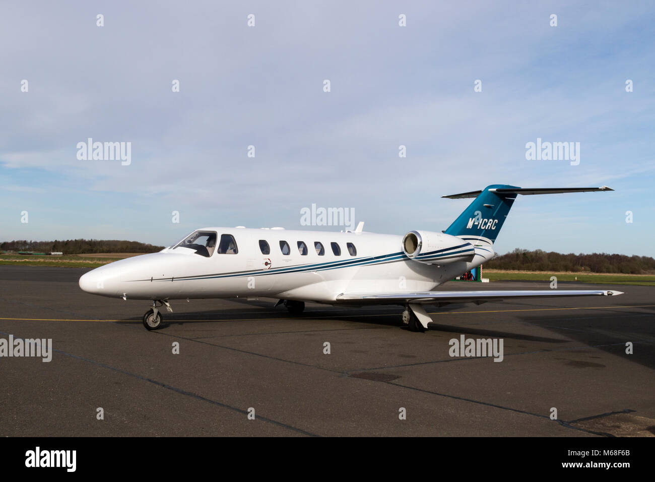 Cessna 525A Citation Jet 2 Plus M-ICRC Stock Photo - Alamy