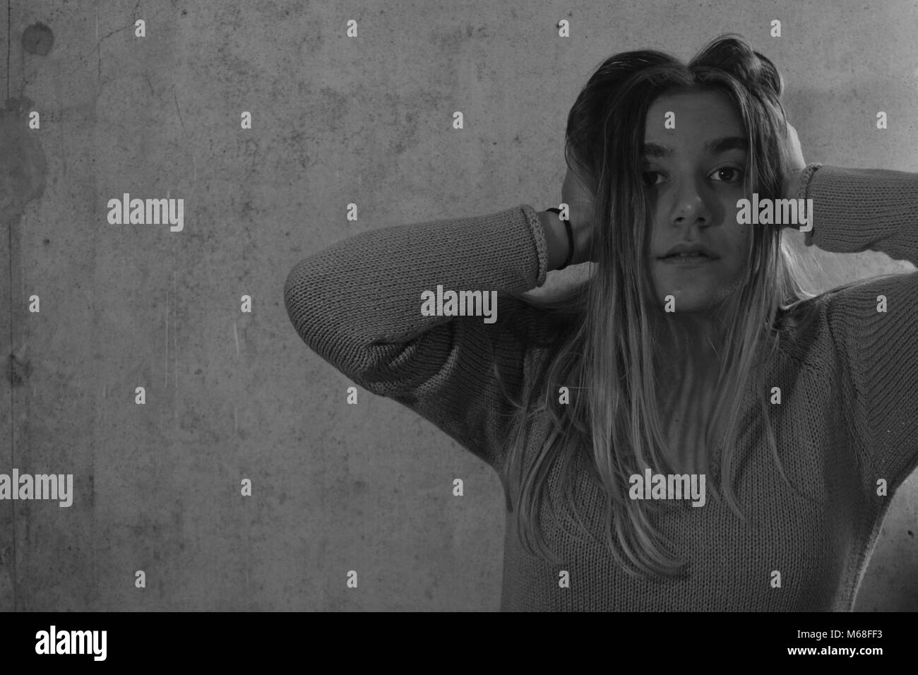 Hidden identity faceless Black and White Stock Photos & Images - Alamy