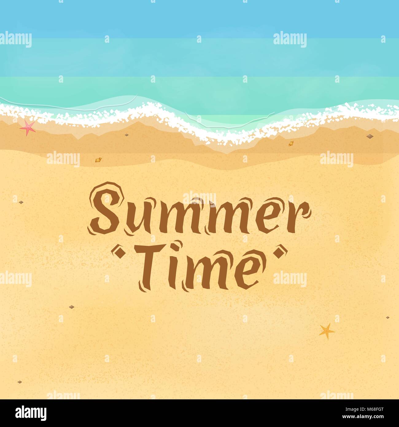 Seashells nobody vertical Stock Vector Images - Alamy