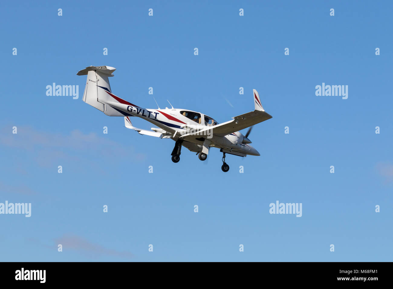 Diamond DA42 Twin Star G-VLTT Stock Photo - Alamy