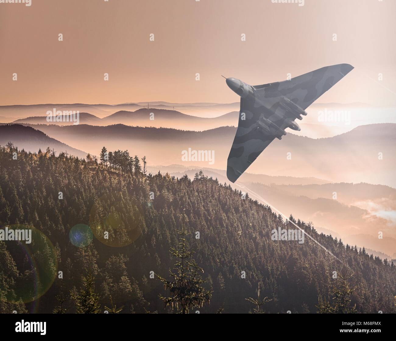 Vulcan cockpit hi-res stock photography and images - Alamy