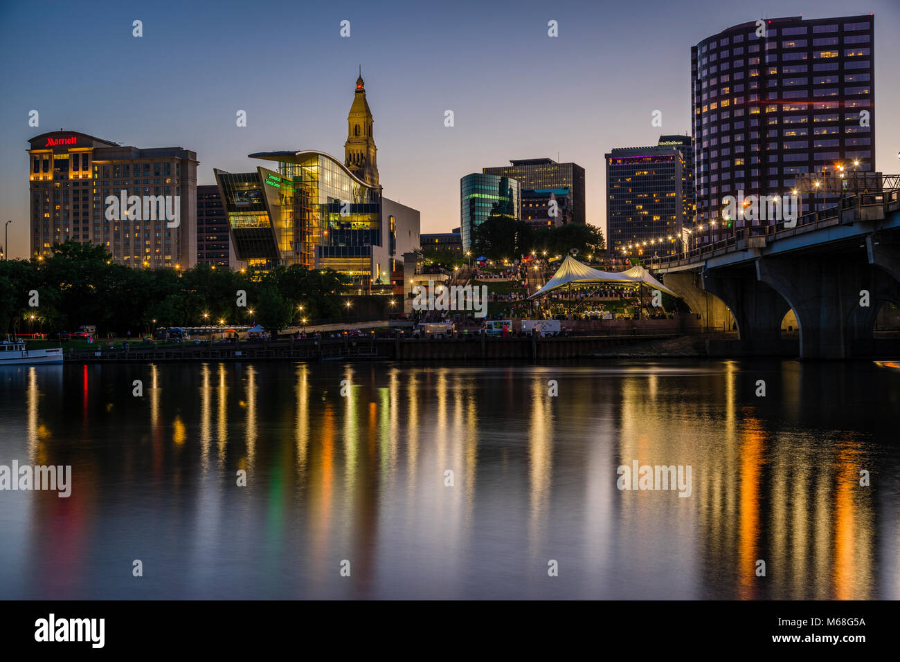 Hartford Skyline Hartford, Connecticut, USA Stock Photo - Alamy