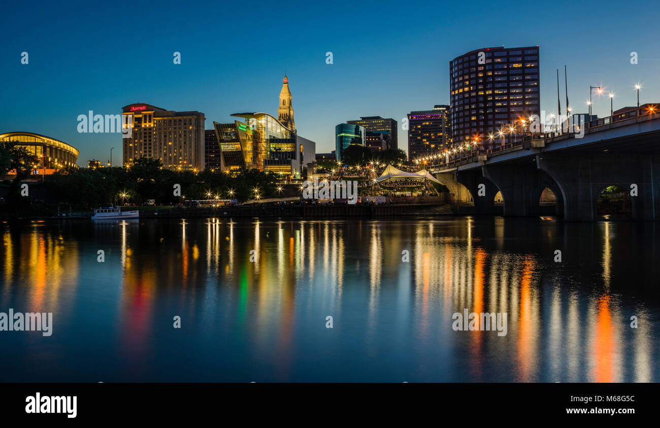 Hartford Skyline Hartford, Connecticut, USA Stock Photo - Alamy